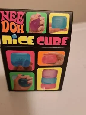 Schylling | Other | Nee Doh Nice Cube Super Solid Squish Purple Kids ...